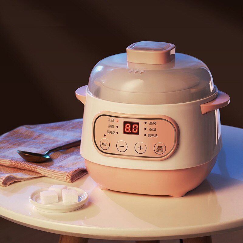 220V Household Electric Slow Stewer Ceramic Inner ... – Grandado