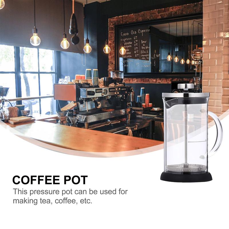 1Pc 350/600ml Coffeepot Stainless Steel High Tempe... – Grandado