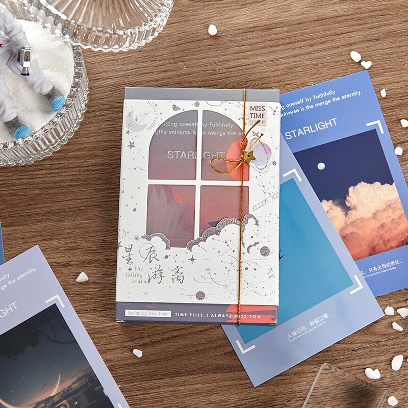 30 st/set nyhet starlight-serien vykort diy de fal... – Vicedeal