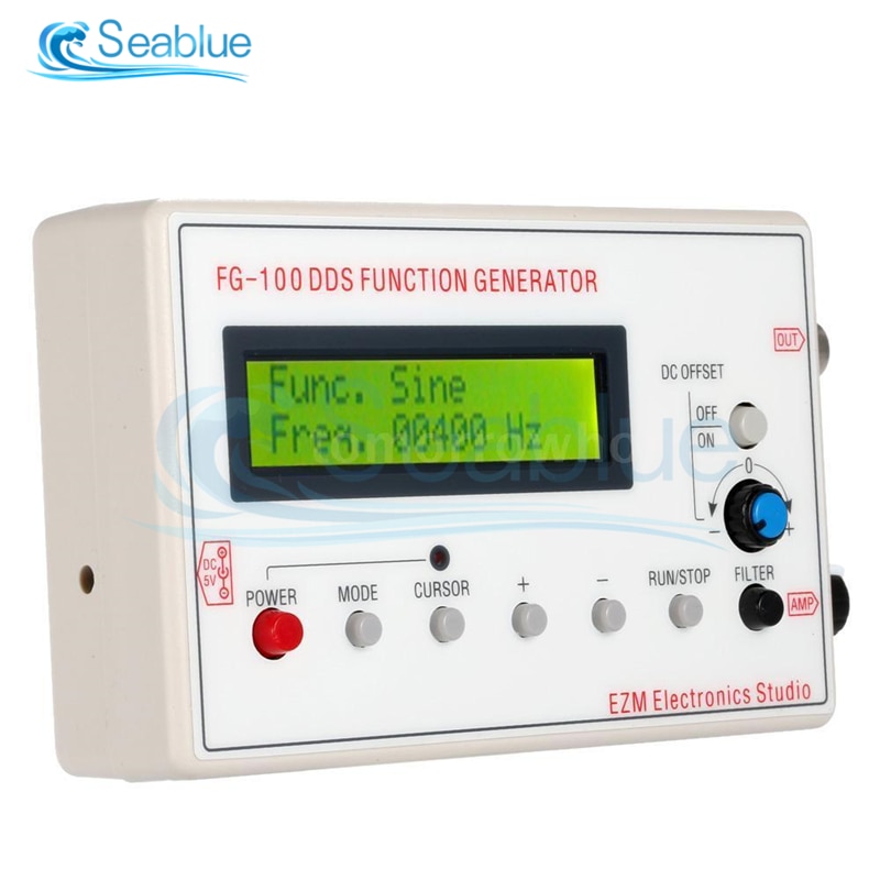 DDS Signal Generator LCD Display 1Hz-500KHz Functi... – Vicedeal