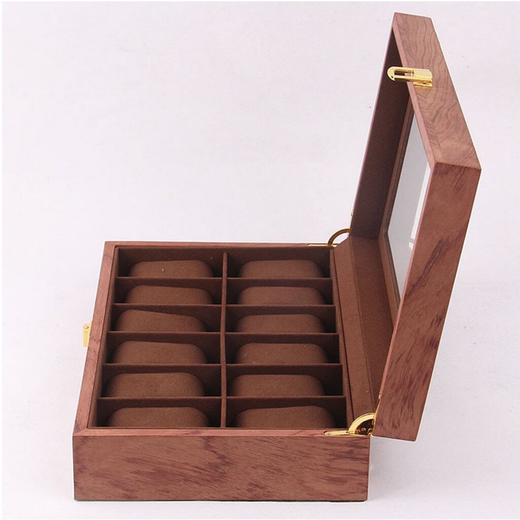 10/12 Grid Horloge Doos Display Box Tafel Opbergdo... – Grandado