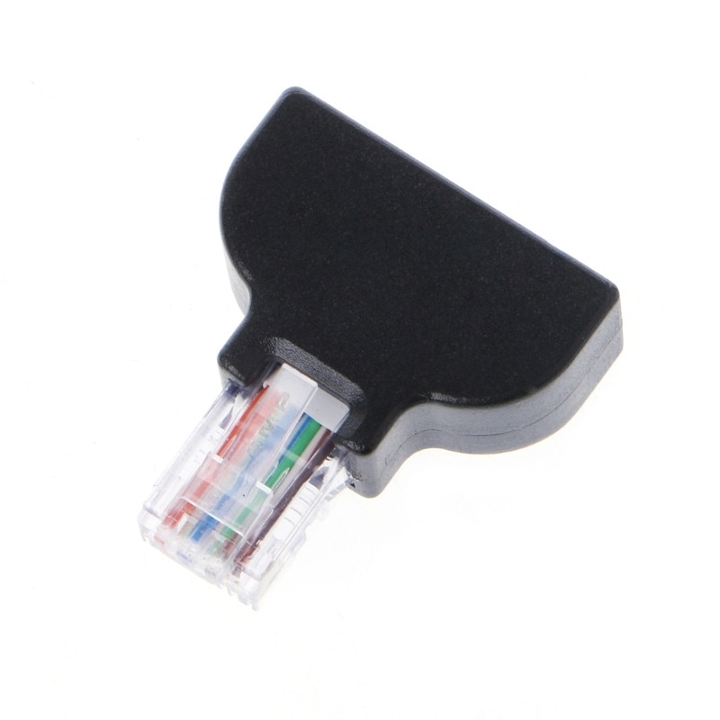 ESCAM RJ45 Ethernet Male To 8 Pin AV Terminal Scre... – Grandado