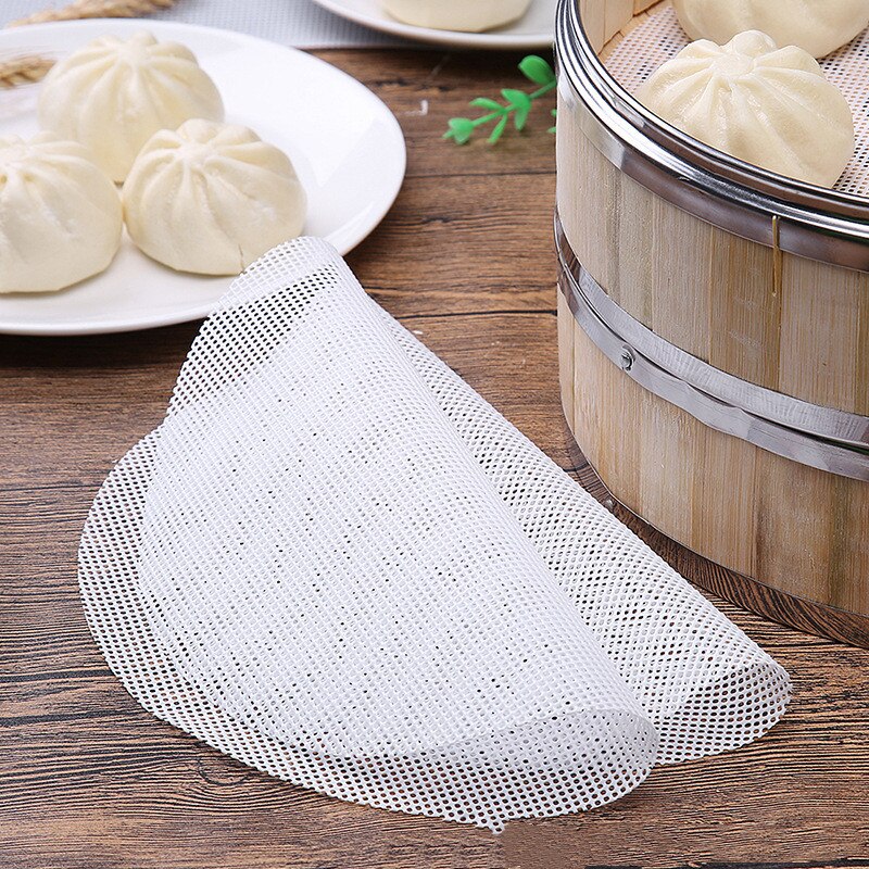 Silicone Steamer Liner Set of 8 Round Dumplings Ma... – Grandado