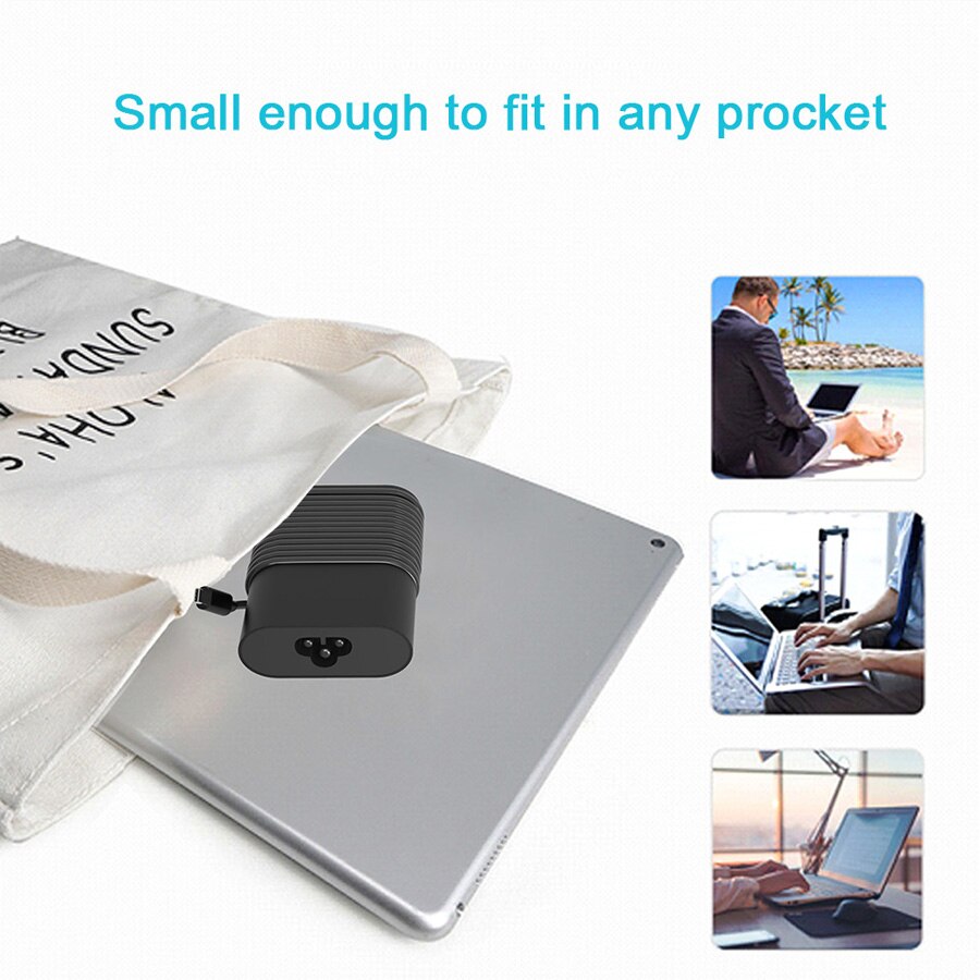 USB C Laptop Charger for Dell Latitude 3380 3390 5... – Grandado