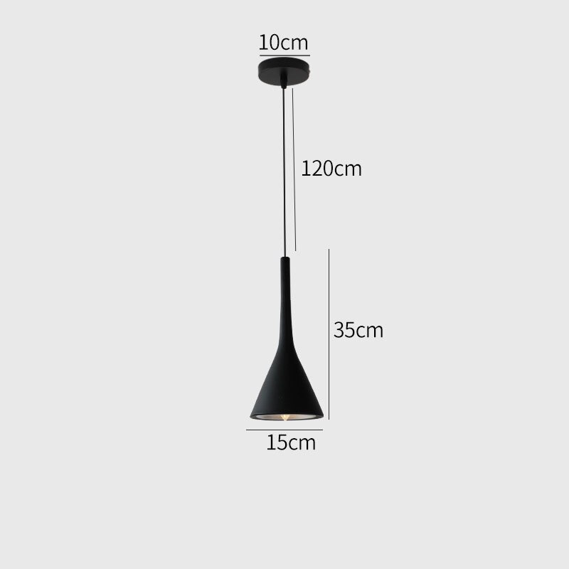 Nordic Minimalist Aluminum Small Pendant Light Din... – Grandado