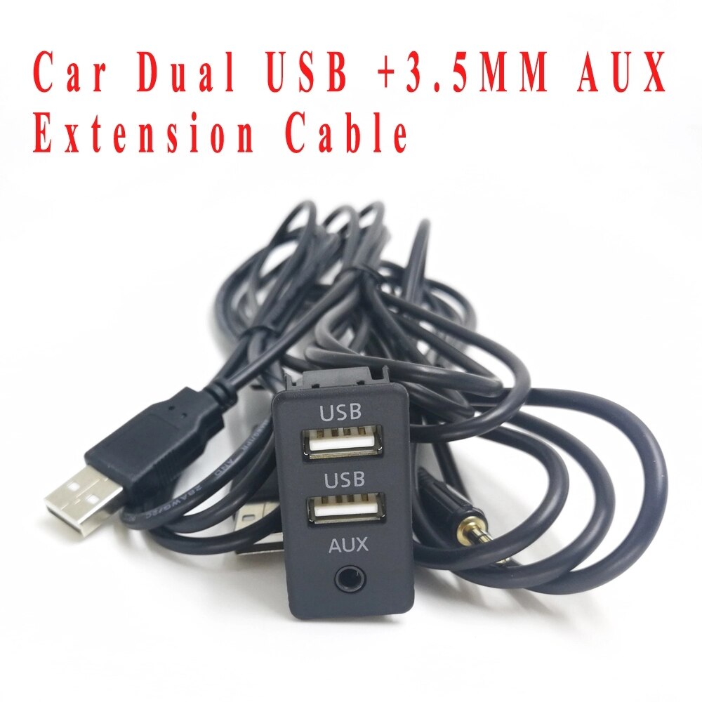 Biurlink Car Boat Dual USB Port /3.5mm AUX USB Pan... – Grandado