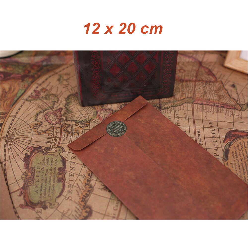 10PCS/lot Vintage Envelope Kraft Paper Mailer Retr... – Grandado