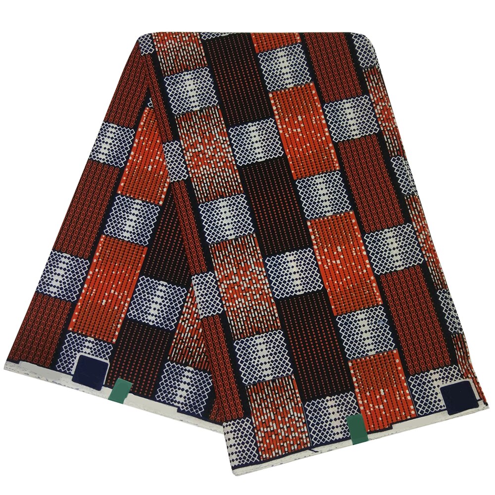 6 Yards Plaid Printed Holland Fabrics for Male Sew... – Grandado