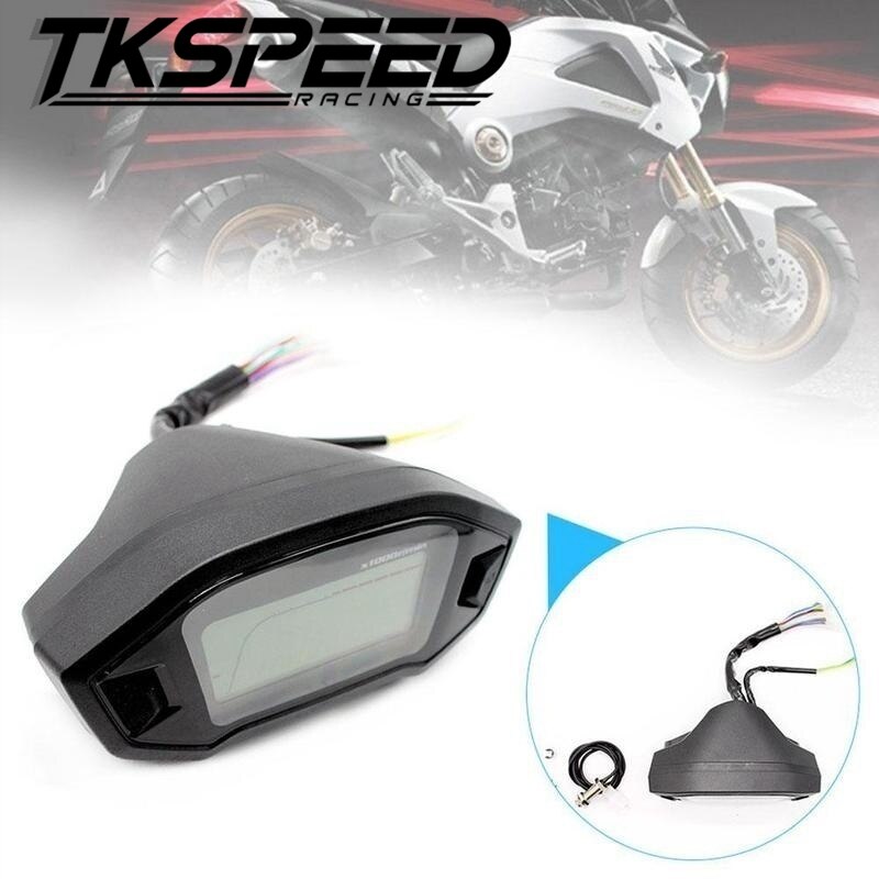 Universal Motorcycle LCD Digital Speedometer Odome... – Vicedeal