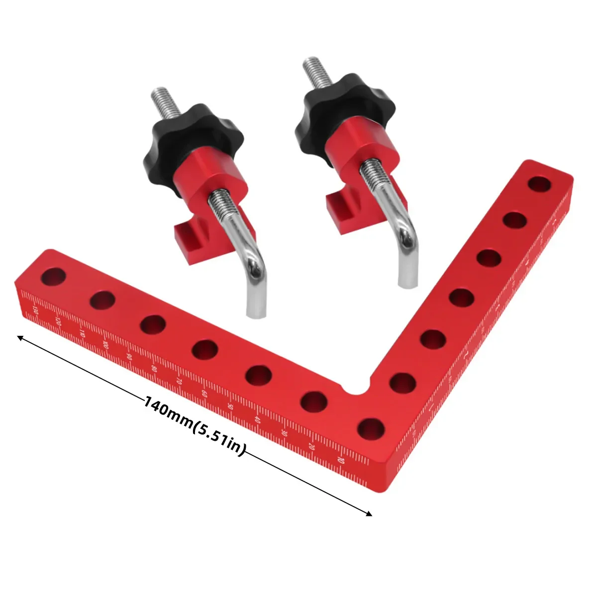 120/140mm Right Angle Fixing Clip 90 Degree L-shap... – Vicedeal