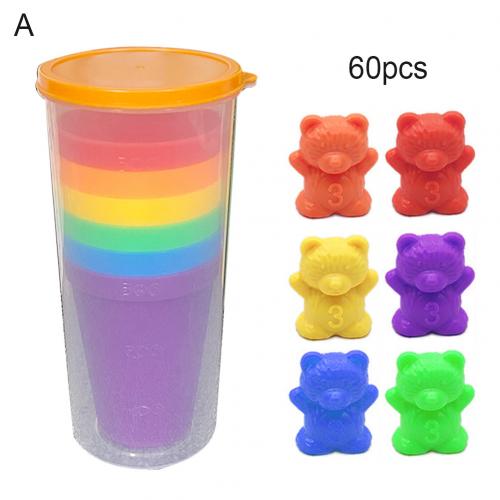 Early Education Toy Rainbow Weight Counting Measur... – Vicedeal