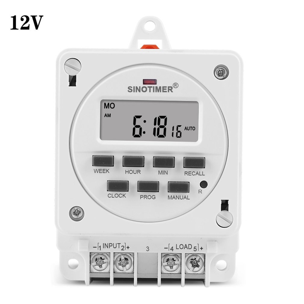 12v 220v Digital Timer Switch 7 Days Weekly Progra Grandado