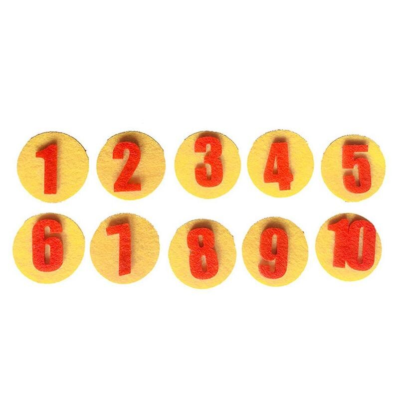 1Set Handmade Felt Finger Numbers Math Toy For Chi... – Vicedeal