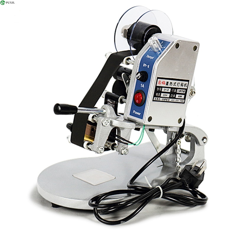 DY-8 Manual Foil Stamp Date Coder Label Printer Ri... – Grandado