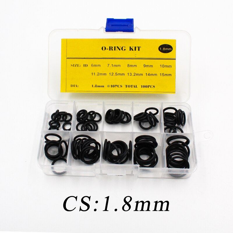 Dikte 1.5/1.8/1.9/2.4/2.65/3.1mm Rubber Ring NBR O... – Grandado