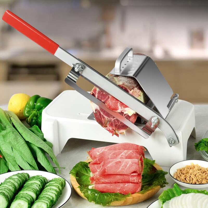 Manual Freeze Meat Slicer Meat Cutting Machine Aut... – Vicedeal
