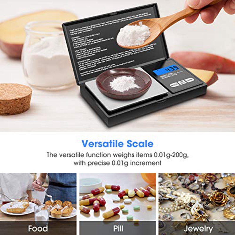 Digital Pocket Scale Digital Food Kitchen Scale We... – Grandado