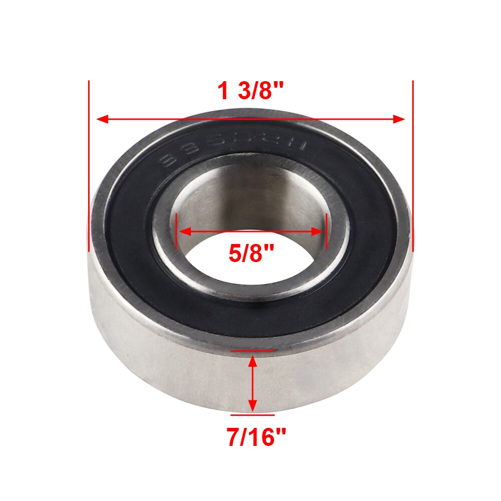 5/8"x1 3/8"x7/16" inch bearings Premium Ball Beari... – Grandado