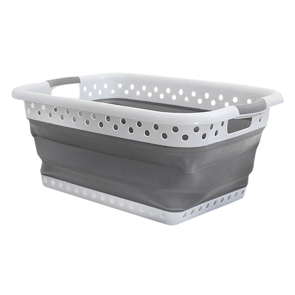Plastic Grote Opvouwbare Wasmand Mand Wasmand Emme... – Vicedeal