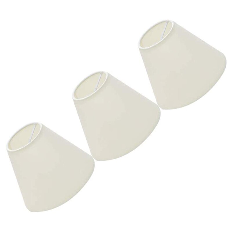 3Pcs Lamp Shade Linen Fabric Lamp Cover for Chande... – Vicedeal
