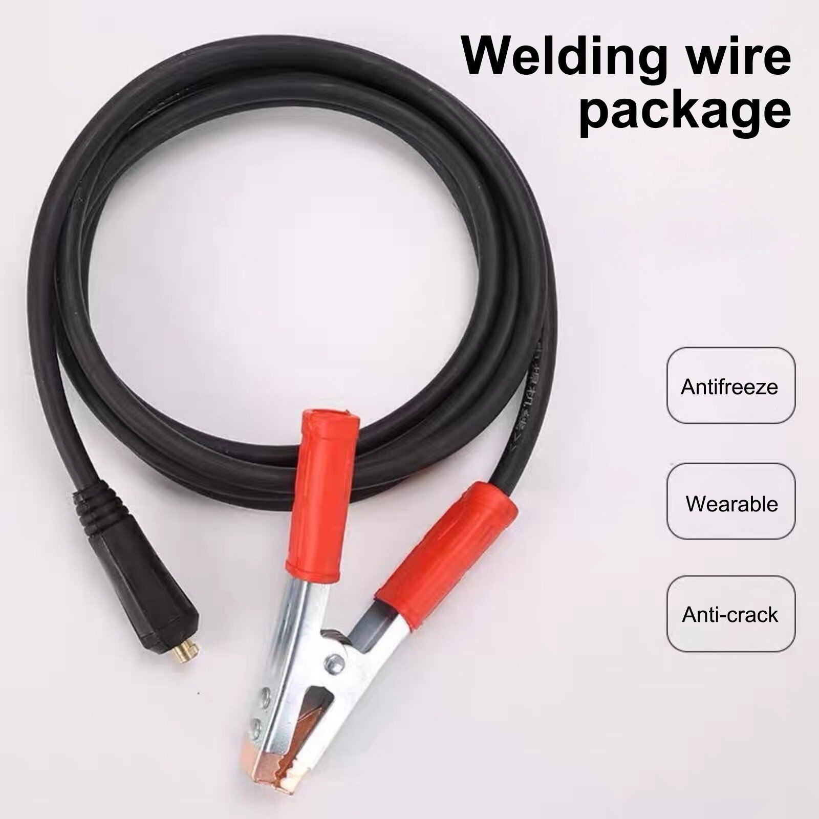 300A 5M Cable + Earth Clamp 3M Cable Copper Core R... – Grandado