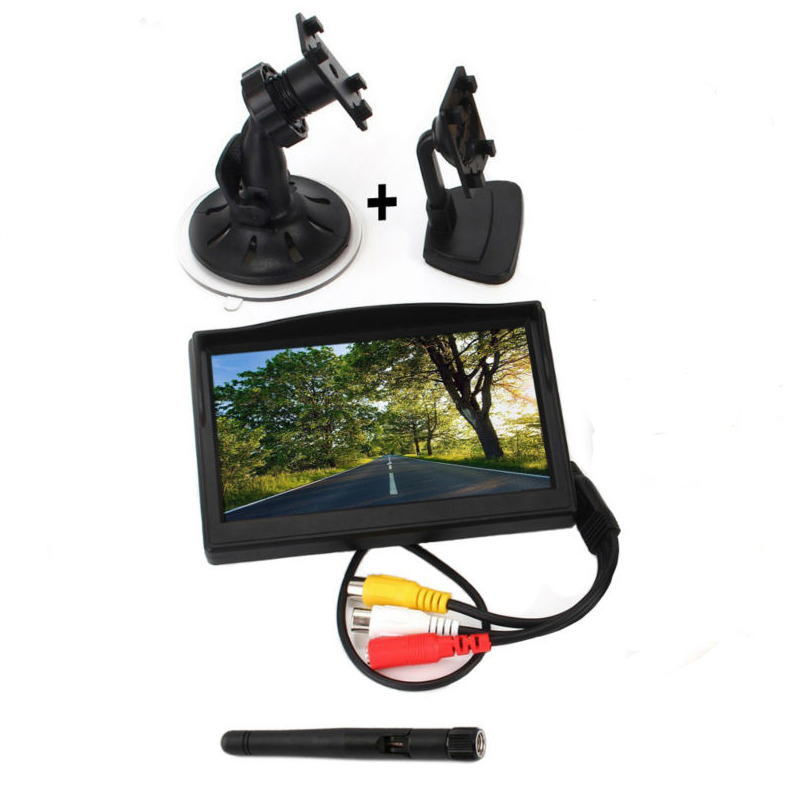 Podofo Wireless 5'' Car TFT Color Rear View Monito... – Grandado