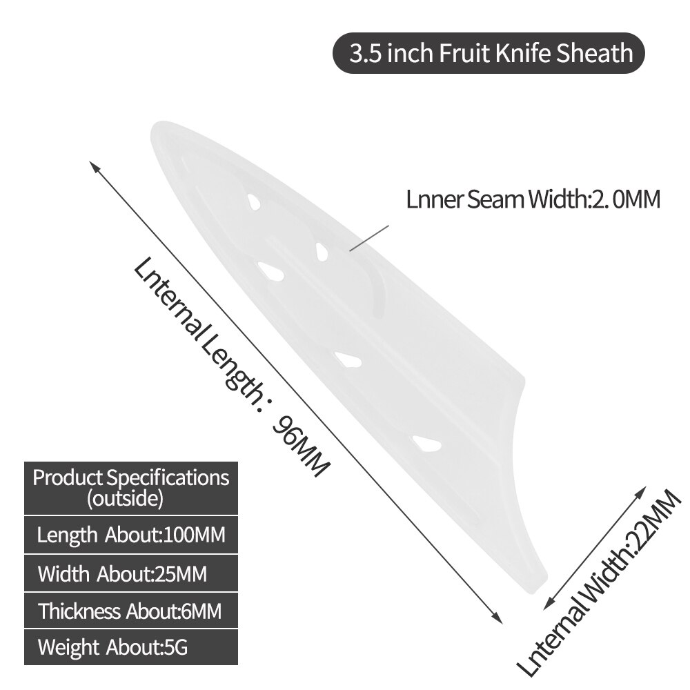Plastic Knife Sheath Cover BPA-Free Covers Sheath ... – Grandado