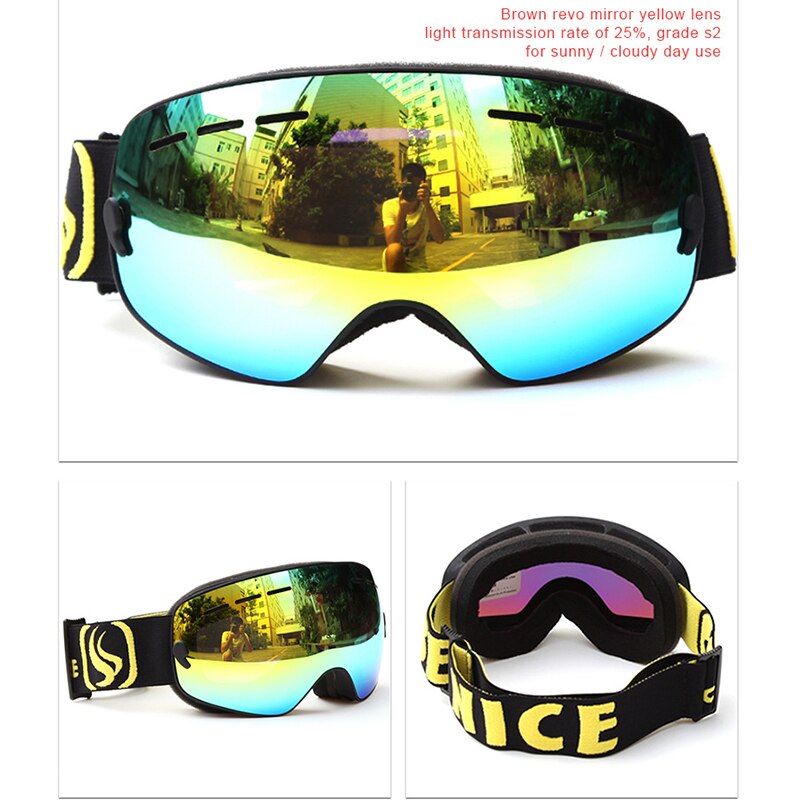 Ski Goggles Kids Snowboard Goggles Boys Girls Glas... – Vicedeal