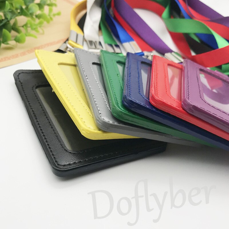 ID Work Card Holder with 15mm Neck Strap Rope Set ... – Grandado