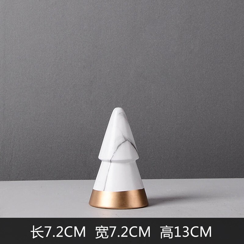 Nordic Geometric Modern Ornaments Christmas Tree C... – Vicedeal