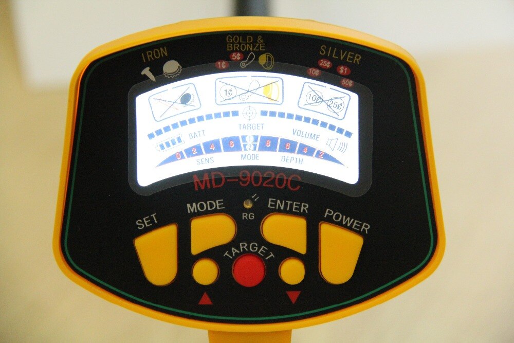 Updated Backlight Underground Metal Detector MD-90... – Grandado