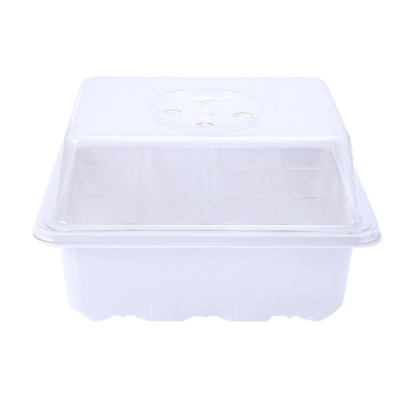12 Holes Nursery Tray Seed Tray Box Garden Germina... – Vicedeal
