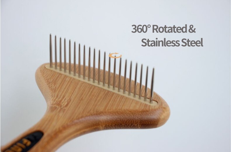 Pet Grooming Rake - 25mm Long Tooth Undercoat Dog ... – Grandado