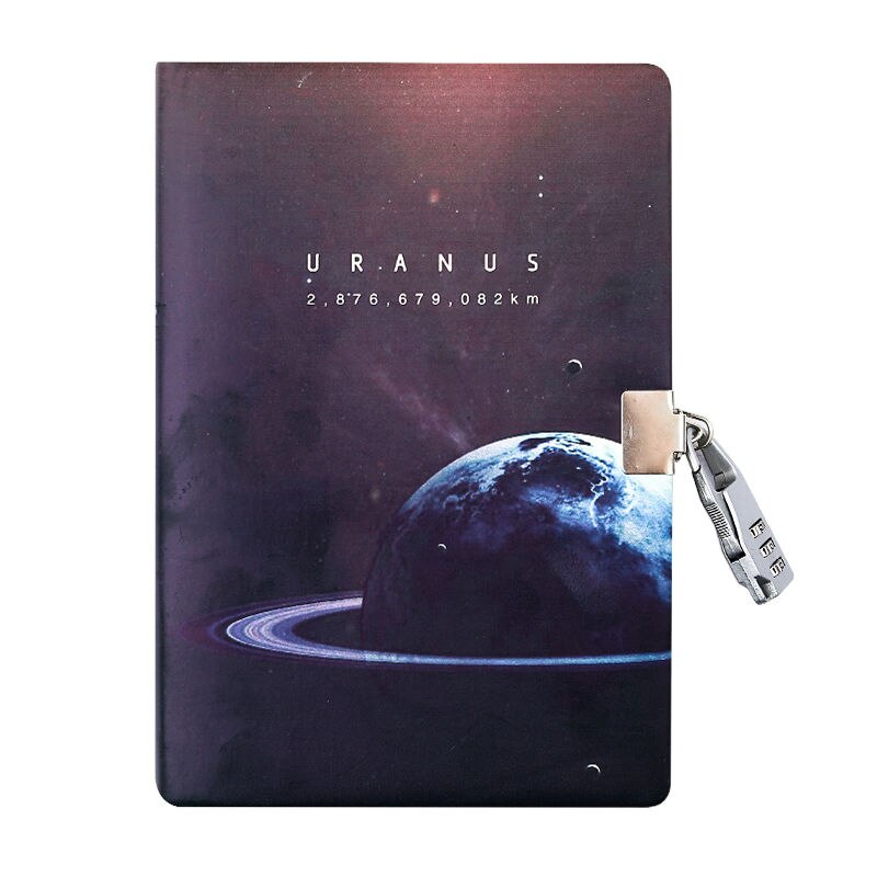 A5 Diary Notebook with Lock Space Journal Notepad ... – Grandado