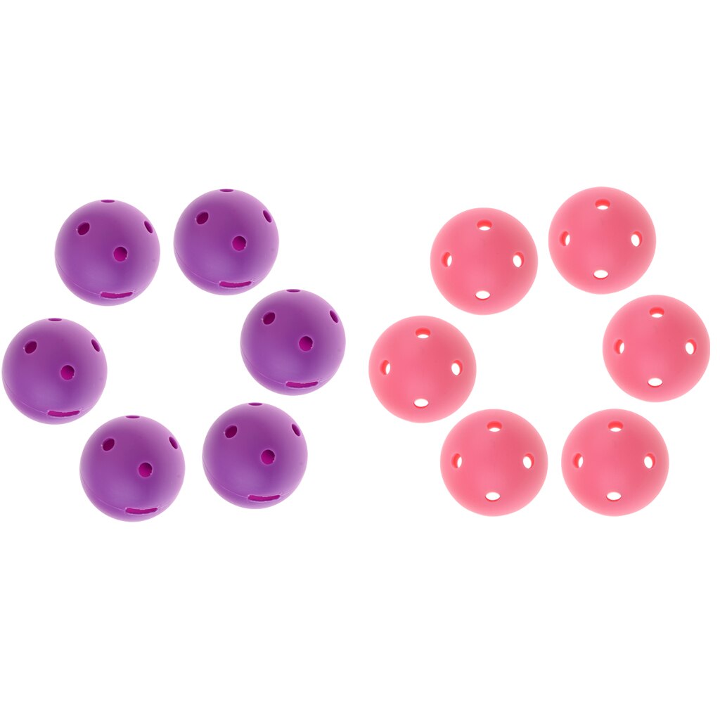 6Pcs/Pack Perforated Dent-resistant Training Golf ... – Grandado