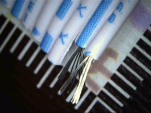 10/5/1 Meter 24AWG 12P Blue white Flexible Flat Ca... – Vicedeal