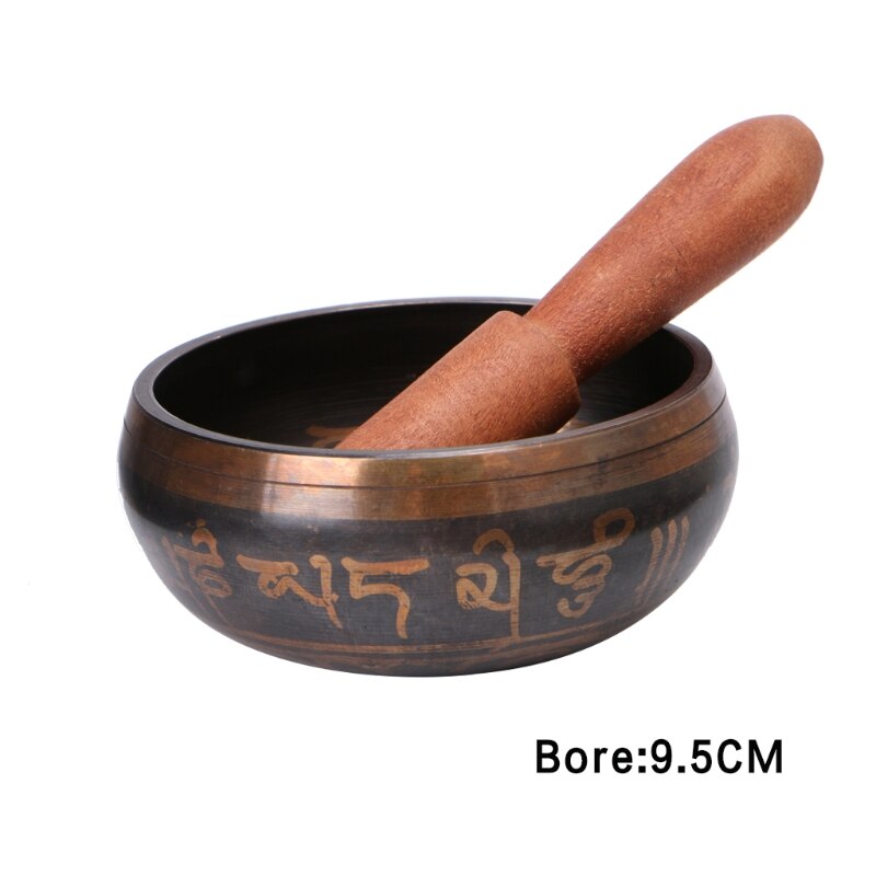 53CA Buddhism Tibetan Singing Bowl Hand Hammered Y... – Grandado