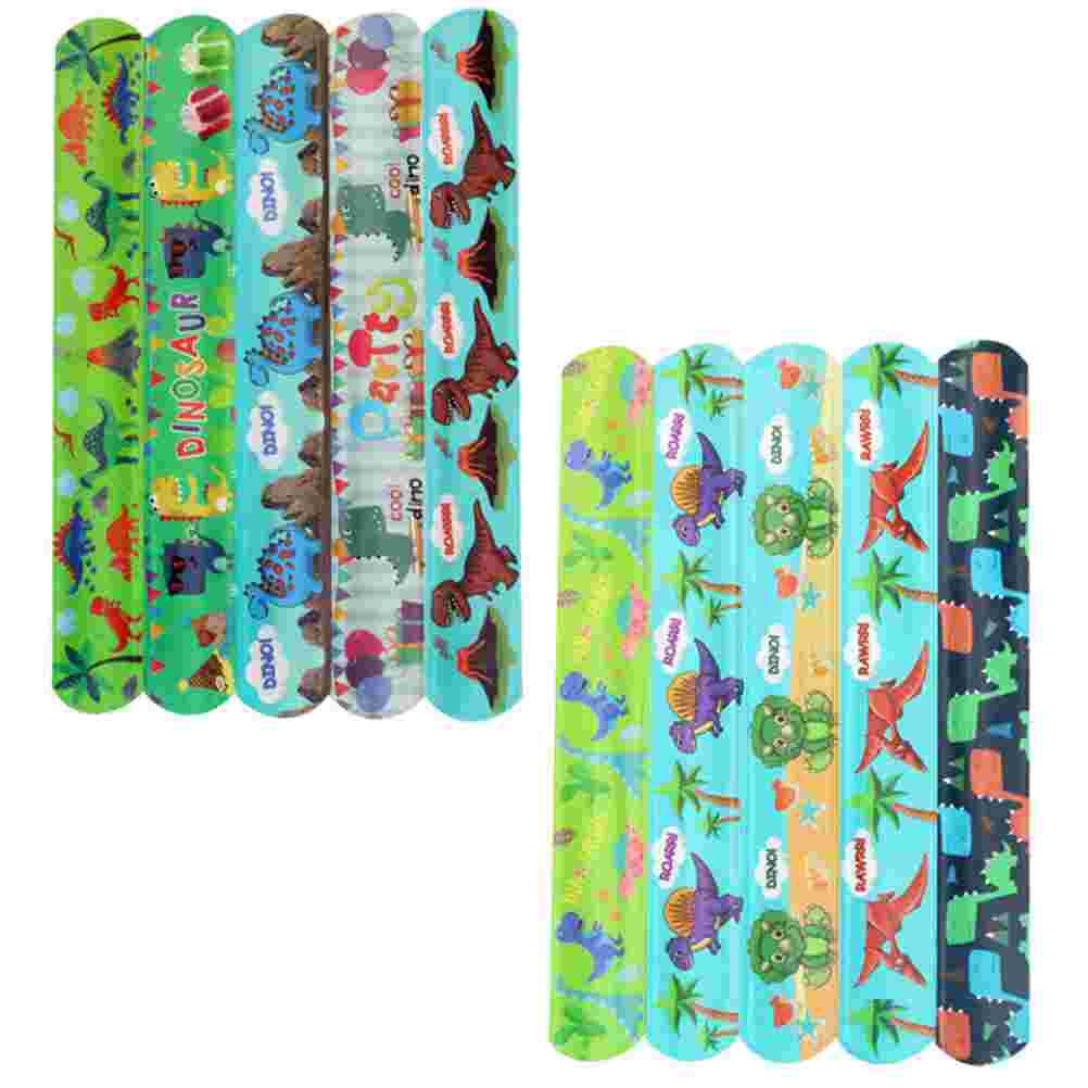 25pcs Novel Safety Decorative Clap Circle Bracelet... – Grandado