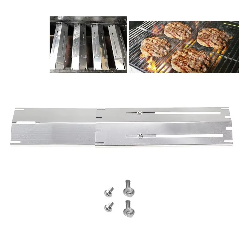 Adjustable Porcelain Steel Grill Heat Plate Shield... – Grandado