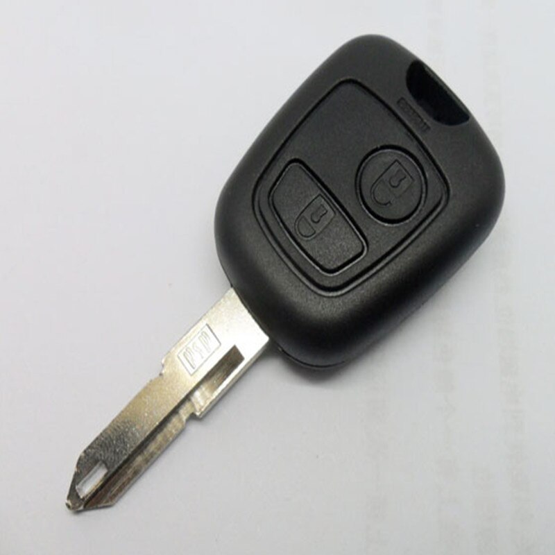 Remote Key For PEUGEOT 206 2 BUTTON 433MHz+Uncut B... – Grandado