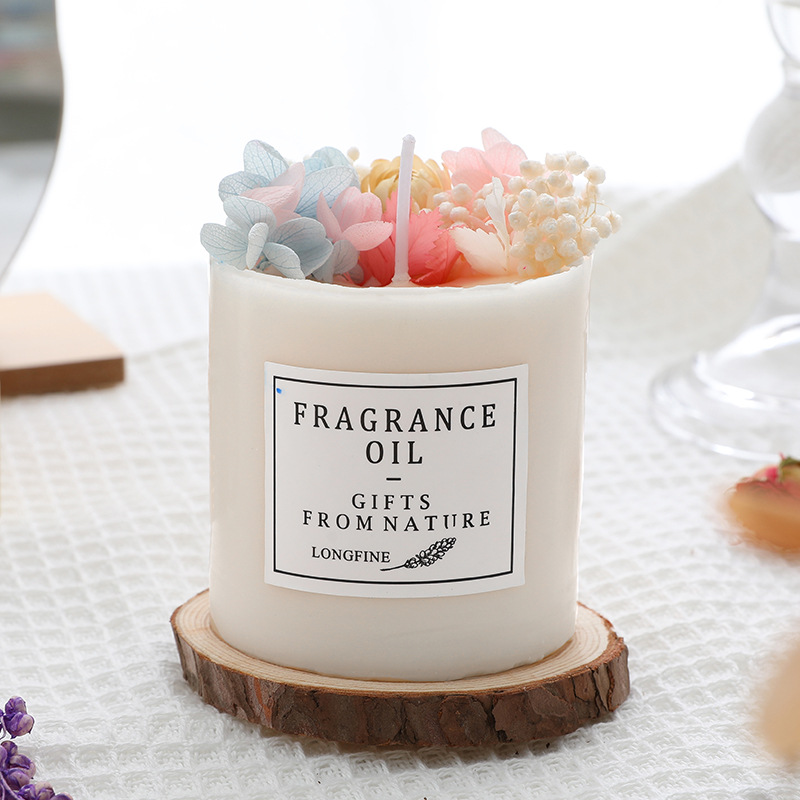 Scented Candles Preserved Flower Decoration Flower... – Vicedeal