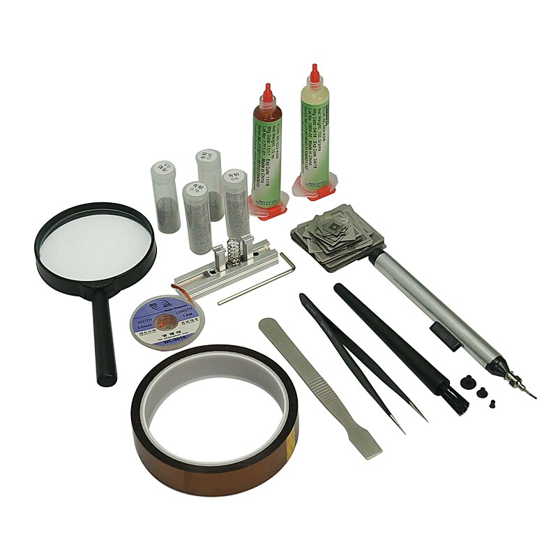 BGA Reballing kit Directly Heat Stencils universal... – Grandado