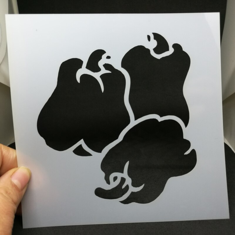 13*13 Green pepper pvc Layering Stencils for DIY S... – Grandado