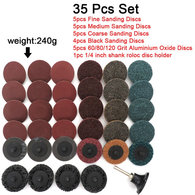 2 Inch Quick Change Discs Surface Conditioning San... – Grandado