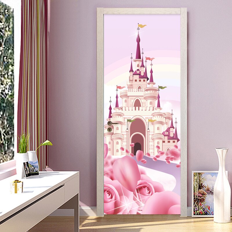 3D Muur Deur Sticker Moderne Creatieve DIY Home Ca... – Vicedeal