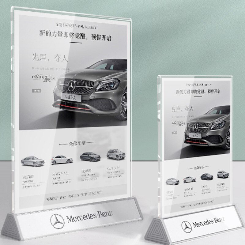Aluminum Alloy Menu Price List Display Rack Vertic... – Grandado