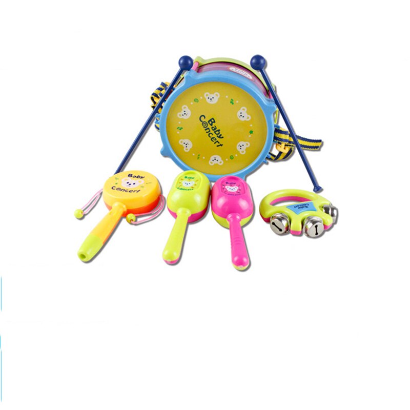 5Pcs Musical Drum Toys Music Percussion Instrument... – Grandado