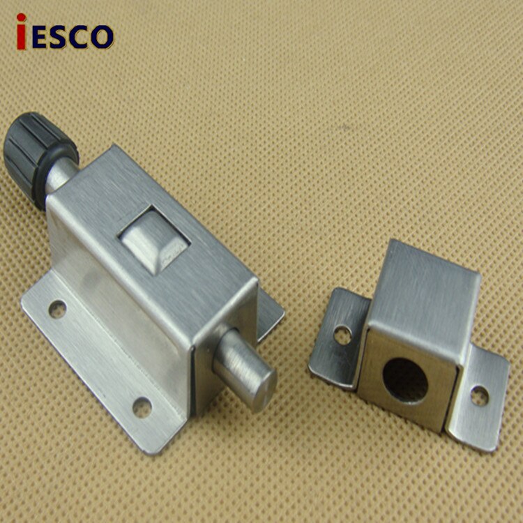 Stainless steel door latch spring bolt anti-theft ... – Grandado