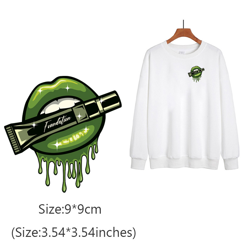 Ijzer Op Patches Sexy Lippen Strepen Warmtegevoeli... – Grandado