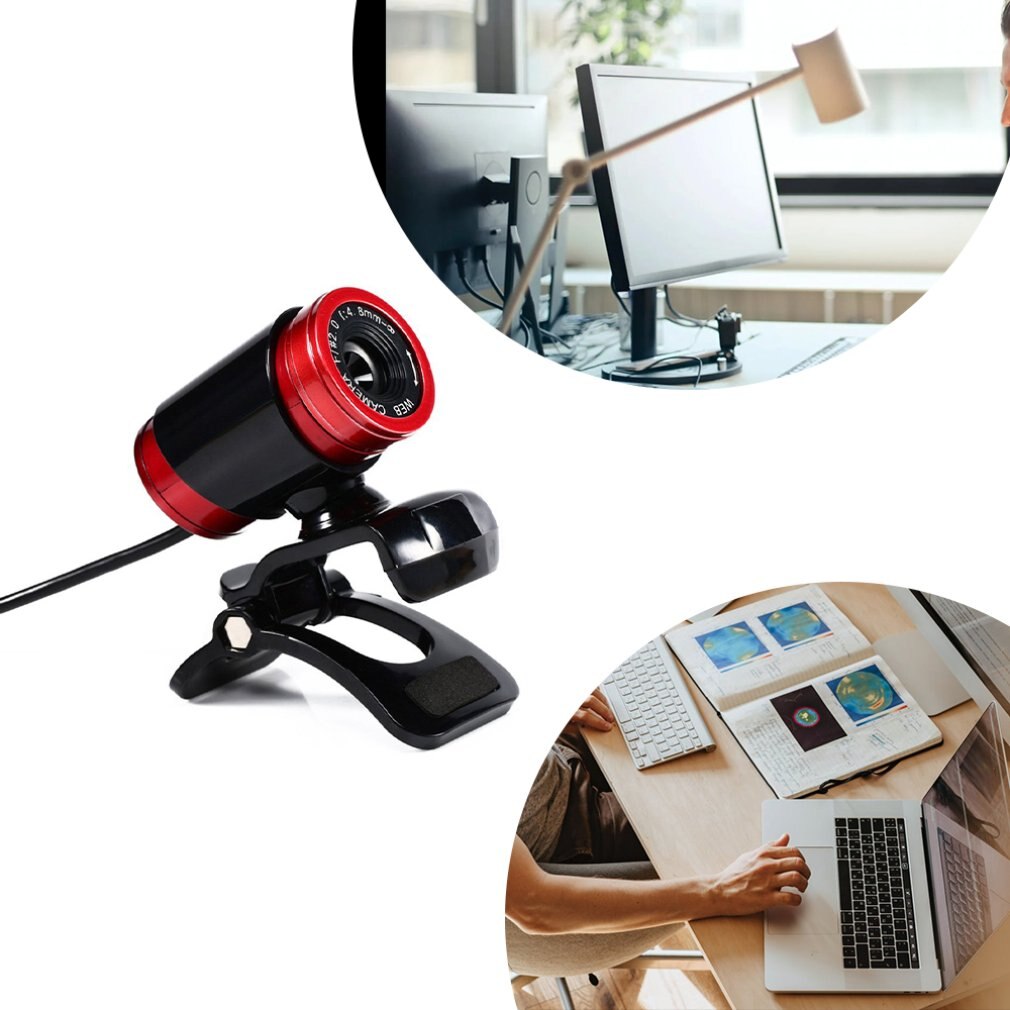 Rood 480P Computer Camera Usb Web Camera Handmatig... – Vicedeal